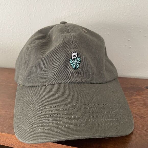 Ripndip | Accessories | Ripndip Snapback Hat Olive 5panel Cap Cat ...
